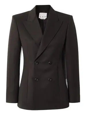 SASUPHI Wool Double-Breasted Blazer