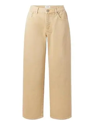 LA LIGNE Marilyn High-Rise Wide-Leg Jeans