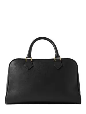 NILI LOTAN Jaclyn Textured-leather Tote - Black