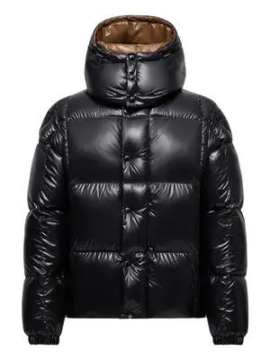 Moncler Parana Hooded Down Jacket - Black