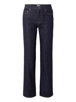 TOTEME Low-rise Straight-leg Organic Jeans - Blue