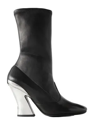 Givenchy Stretch-leather Ankle Boots - Black