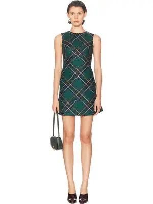 Alexander McQueen Evening Dress - Navy  Green  & Yellow