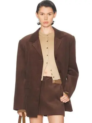 SEROYA Hera Blazer - Slate Brown