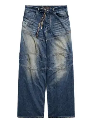 Balenciaga Baggy Denim Pants - Blue