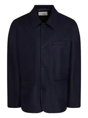 Officine Générale Niro Wool-twill Jacket - Navy