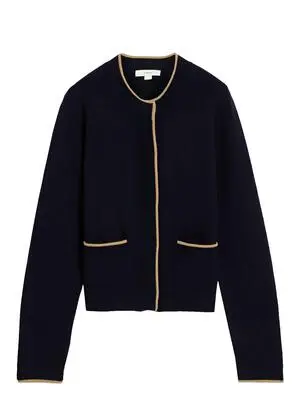 Vince Knitted Cardigan - Navy