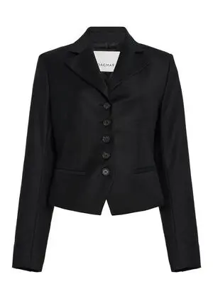 HOUSE OF DAGMAR Tailored Single-breasted Blazer - Black