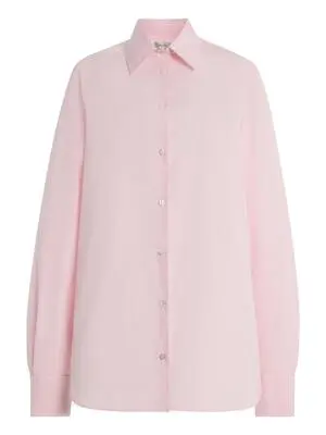 AMIYA Britannia Cotton Shirt Pink