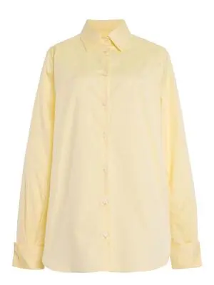 AMIYA Britannia Cotton Shirt Yellow