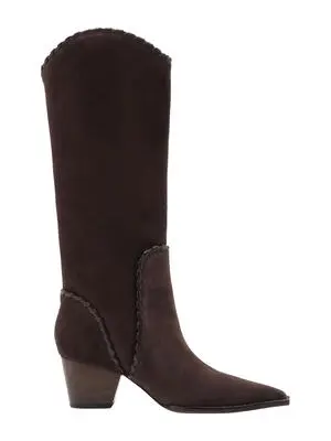 ALEXANDRE BIRMAN Victoria Suede Boots Brown