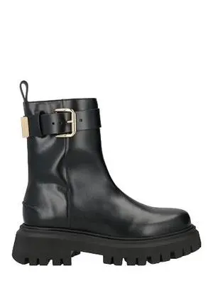 Maje Ankle Boots Leather - Black