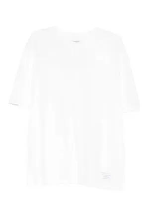 IH NOM UH NIT Silicone Logo T-shirt - White