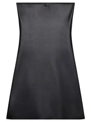COURREGES Strapless Mini Dress - Black