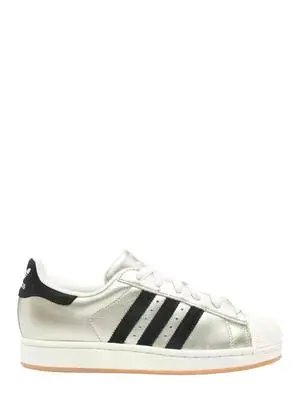 Adidas Superstar Ii 3-stripe Sneakers - Silver