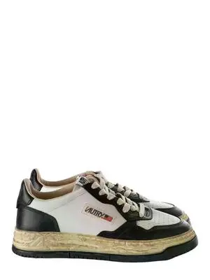 Mihara Yasuhiro X Autry Leather-paneled Platform Sneakers - White