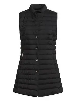 MOORER Quilted Vest - Black