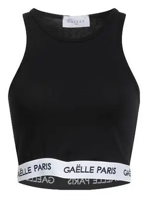 GAËLLE PARIS Sports Top - Black