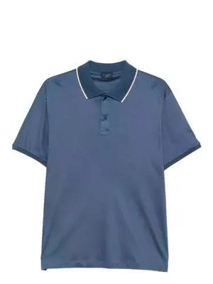 Paul & Shark Tipped Polo Shirt - Blue