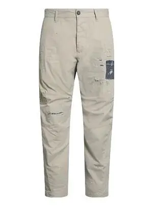 Dsquared2 Cotton Gabardine Pants - Beige