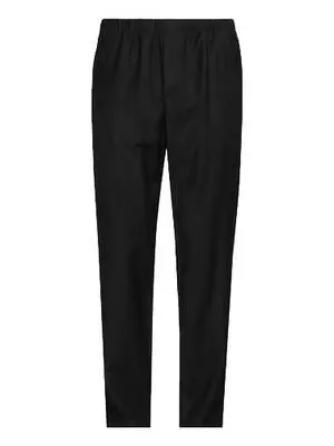 CRUNA Tapered Virgin Wool Blend Pants - Black