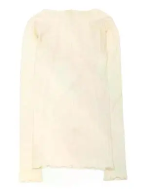 BASERANGE Waffle-knit Long-sleeve Sweater - Neutrals