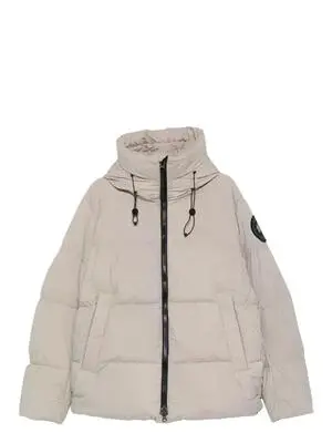 Canada Goose Crofton Hooded Puffer Jacket - Neutrals