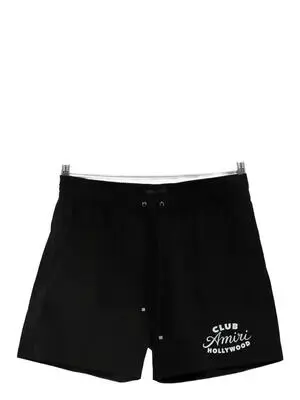 Amiri Club Swim Shorts - Black