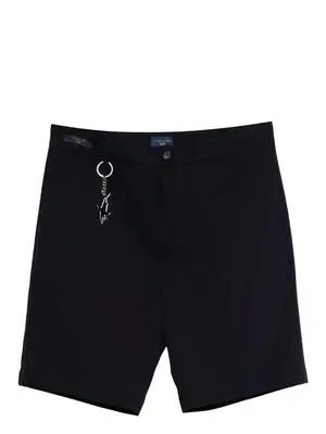 Paul & Shark Shark Keychain Shorts - Black