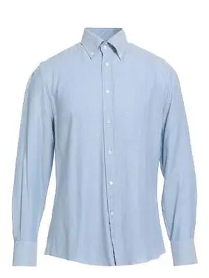 Brunello Cucinelli Shirt Sky Size Cotton, Cashmere - Blue