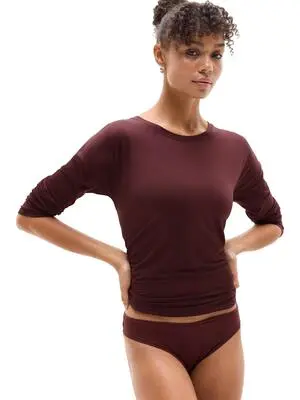 Athleta Bodymove Bikini Underwear - Garnet