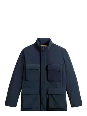 Woolrich Multi-pocket Padded Jacket - Blue
