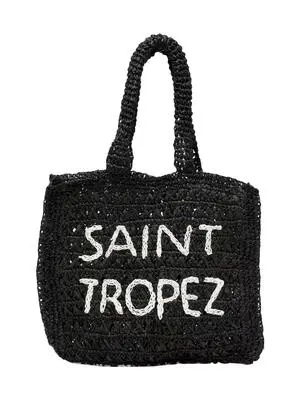 DE SIENA Saint Tropez Tote Bag - Black