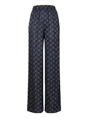 TORY BURCH Relaxed-Fit Jacquard Pants