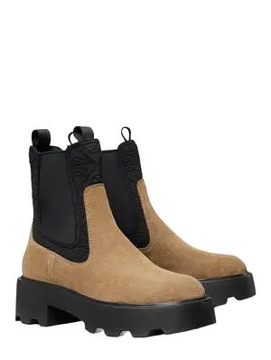Tory Burch T Monogram Chelsea Lug Boot - River Rock