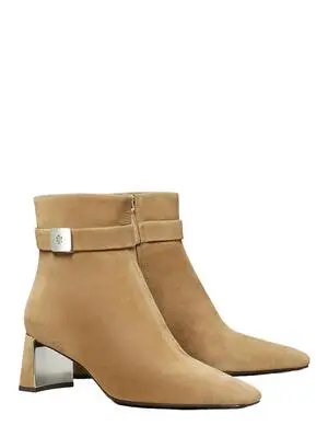 Tory Burch Georgia Heeled Ankle Boots River Rock