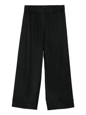 D.exterior Elasticated-waistband Trousers - Black