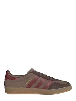 Adidas Gazelle Indoor Athletic Shoe Earth Strata/shadow Red/dark Brown