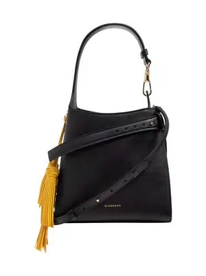 GIVENCHY Leather Tote Bag With Tassel Embellishment
