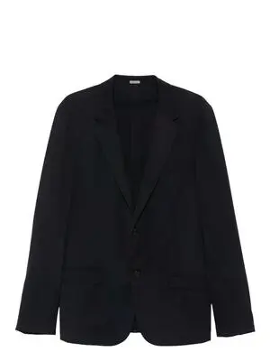 LANVIN Buttoned Single-breasted Blazer - Black