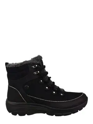 Sketchers Easy Going Suede Hiking Boots - Black