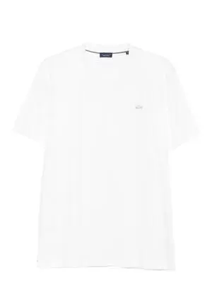 Paul & Shark Logo-print Cotton T-shirt - White