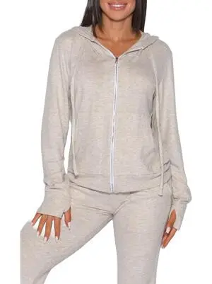 BOMBSHELL SPORTSWEAR Gym Crush Hoodie - Cozy Oat