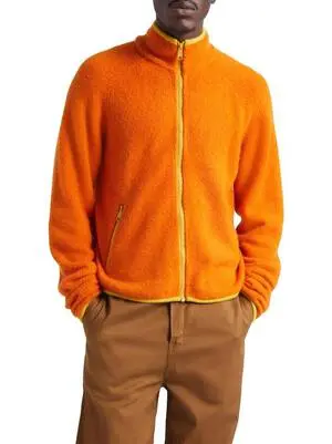 Frenckenberger Functional Cashmere Blend Jacket Deep Orange