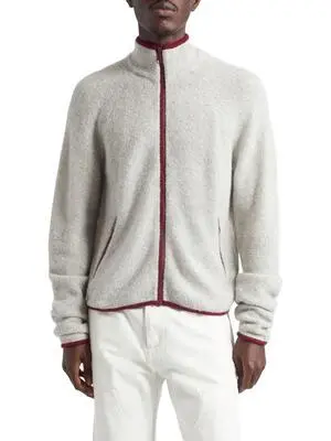 Frenckenberger Functional Cashmere Blend Jacket Grey