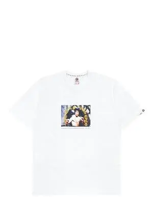 A BATHING APE X Bruce Lee #2 Tee Shirt - White