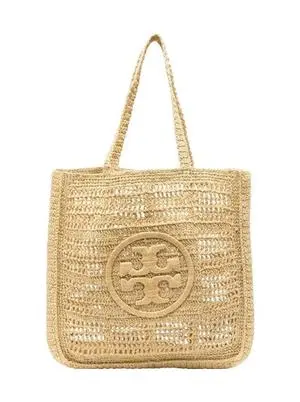 TORY BURCH Ella Hand-Crocheted Tote