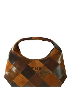Marc Jacobs The Suede Patchwork Sack Bag - Brown