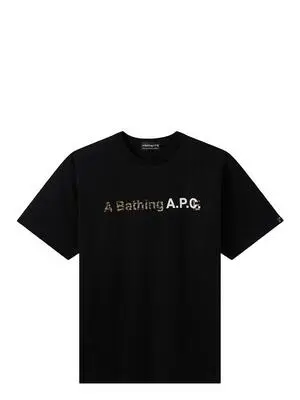 A BATHING APE X A.p.c. T-shirt - Black