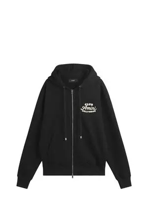 Amiri Club Zip Hoodie - Black